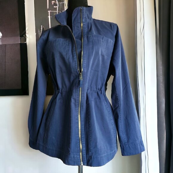 GAP | Jackets & Coats | Nwt Gap Utility Jacket In Blue Size Med | Poshmark